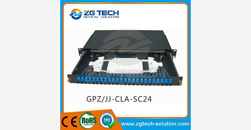 48 core Fiber Optic Terminal Box Taking-Out-In 1U rack