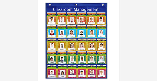 behavior management classroom pocket chart|leemoland.com