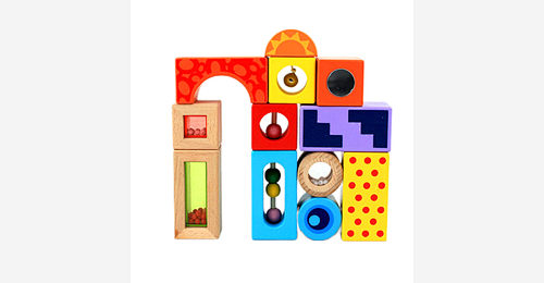Wooden Sensory Sound Blocks For Infants|Leemoland Toy