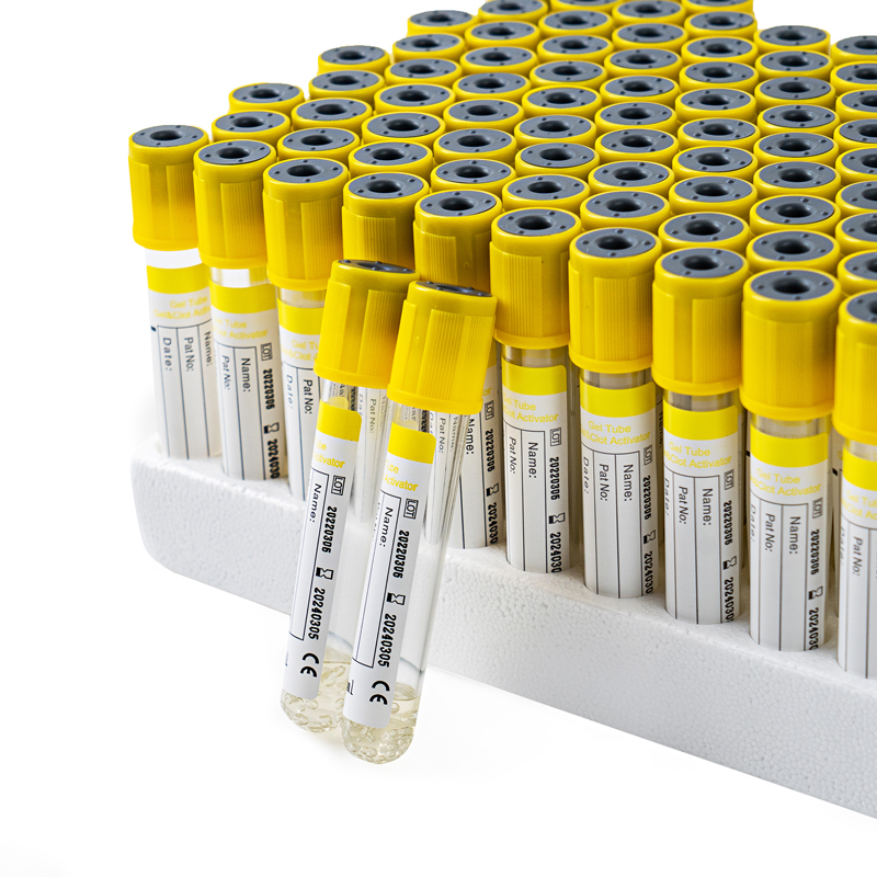 Gel & Clot Activator Tube (Serum Type) - Yongkang Medical