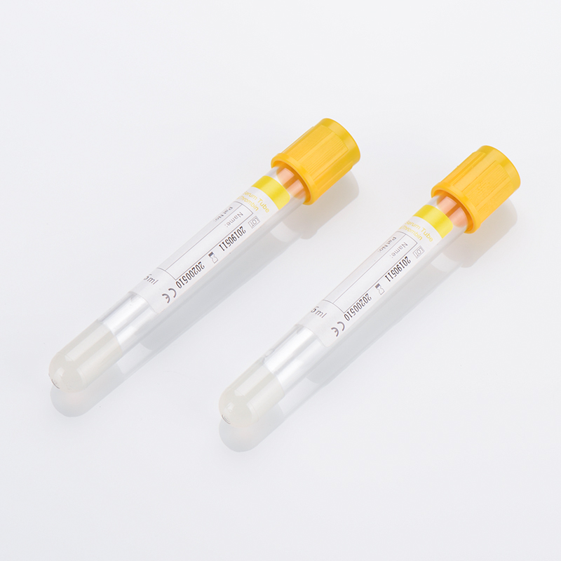 Gel & Clot Activator Tube (Serum Type) - Yongkang Medical