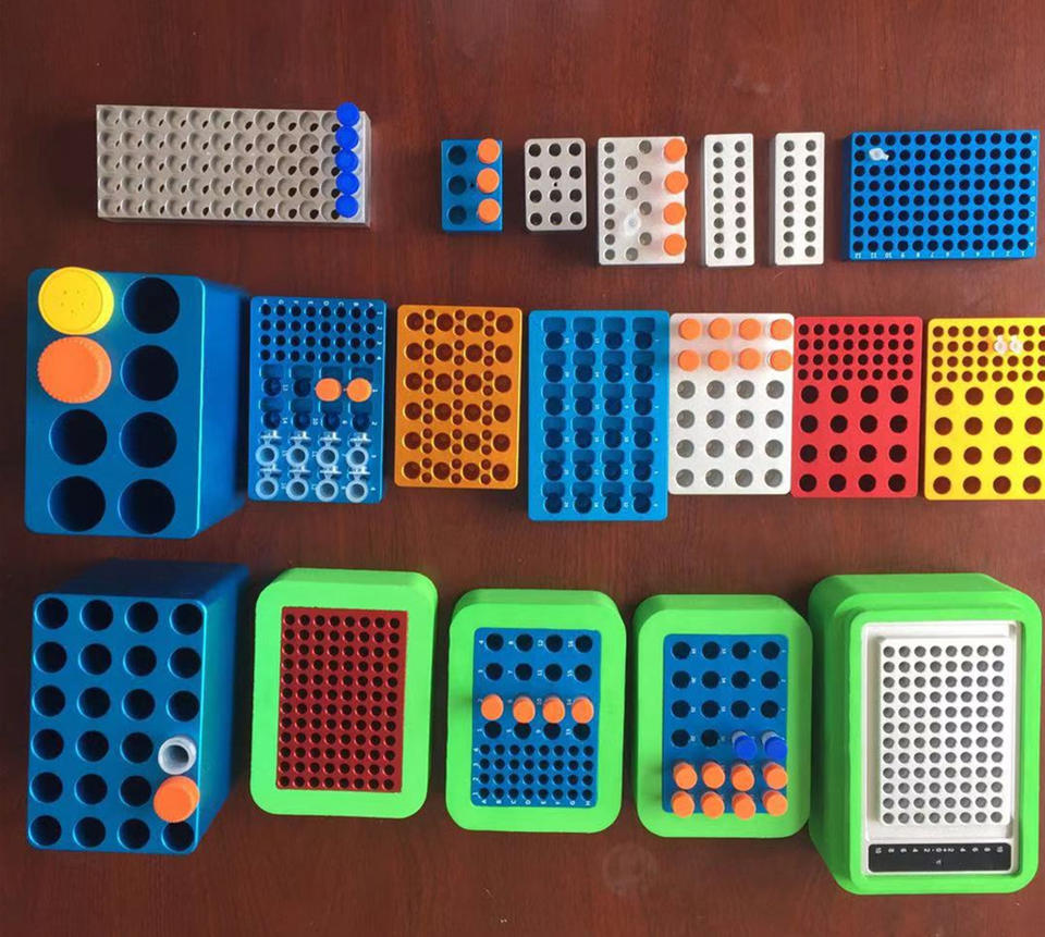 Tube cryogénique et bloc de refroidissement chauffant en aluminium pour ...