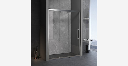 Frameless Hinged Shower Door Small Shower Enclosure | Orans.com