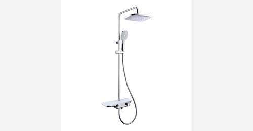 Chrome Column Shower Set | Orans.group