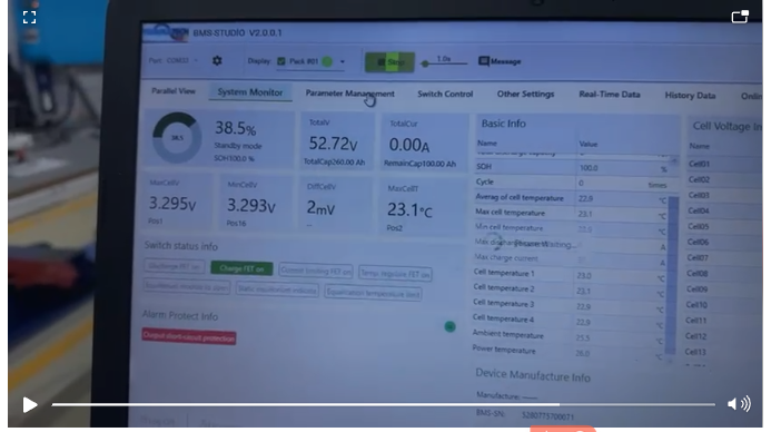 BMS Output Short Circuit Protection Analysis Report - Seplos Technology