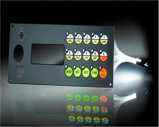fiber optic sheet
