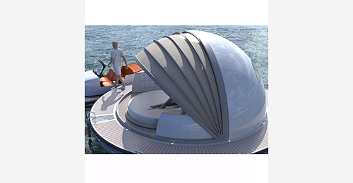 Modern design waterBoat Modular Floating Home Prefab Dome Hotel from ...