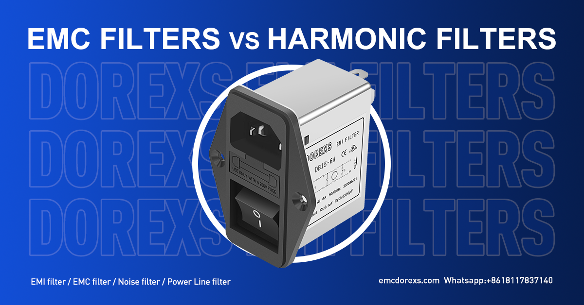 EMC Filters VS Harmonic Filters - DOREXS