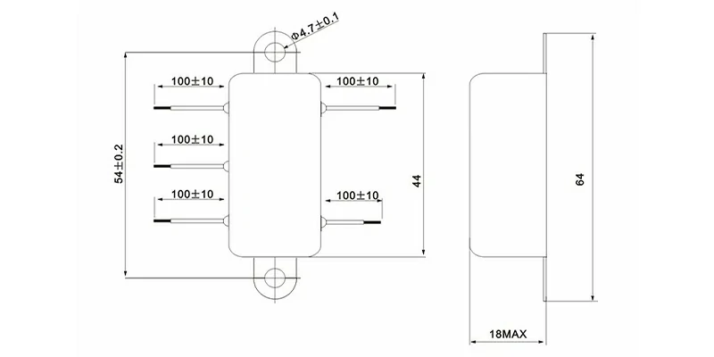Daa2 | Filtre de ligne EMI | Compact, 1A - 10A | DOREXS