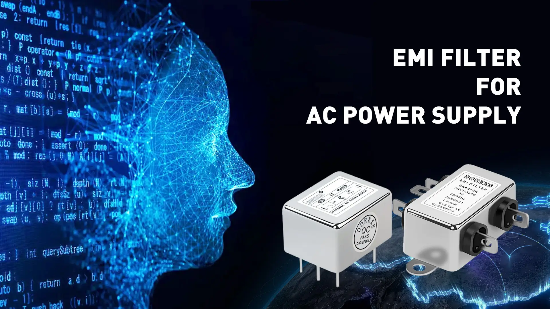 AC 전원 공급 장치용 EMI 필터 | DOREXS
