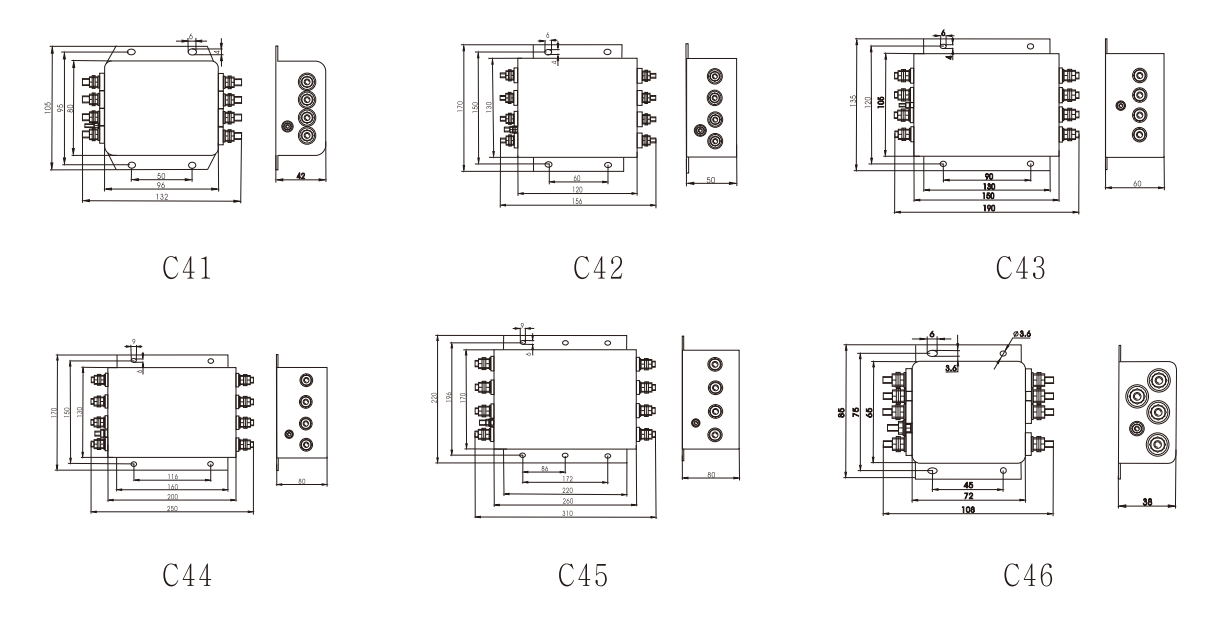 3 Phase 4 Wire EMI Filter | for Industrial Power Systems