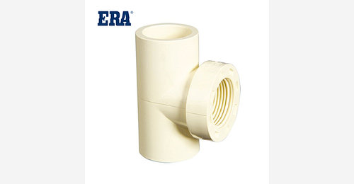 REDUCED FEMALE THREADED TEE , ERA , CPVC - 公元管道（浙江）有限公司