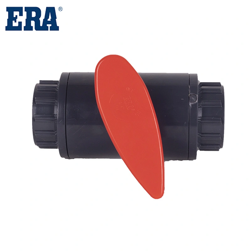 three way ball valve pvc , plastic 3 way valve , pvc valve - 公元管道（浙江）有限公司
