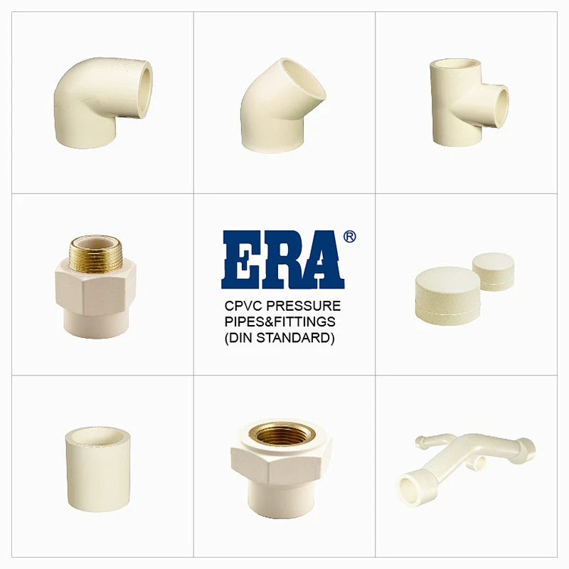 REDUCED FEMALE THREADED TEE , ERA , CPVC - 公元管道（浙江）有限公司