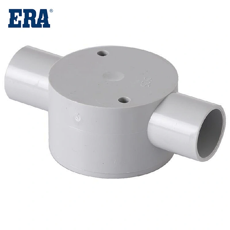 CONDUIT JUNCTION BOX 2 WAY , PVC-U , ERA - 公元管道（浙江）有限公司