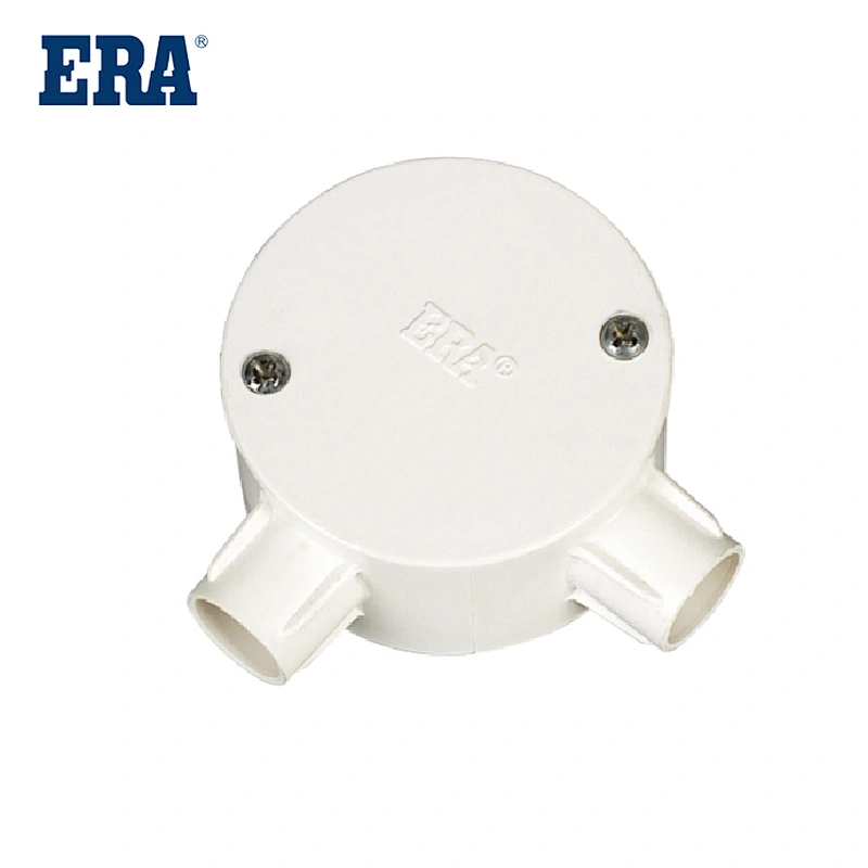 ANGLE CIRCULAR BOX , PVC , ERA - 公元管道（浙江）有限公司