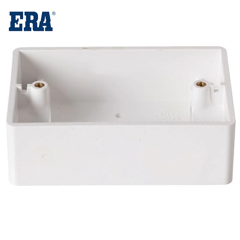 SURFACE MOUNTING BLOCK WITH 20MM ENTRY , PVC-U , ERA - 公元管道（浙江）有限公司