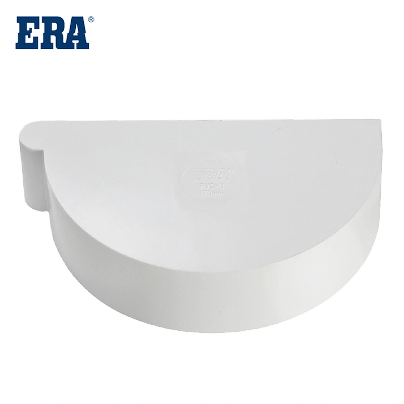 END CAP LEFT , PVC , GUTTER - 公元管道（浙江）有限公司
