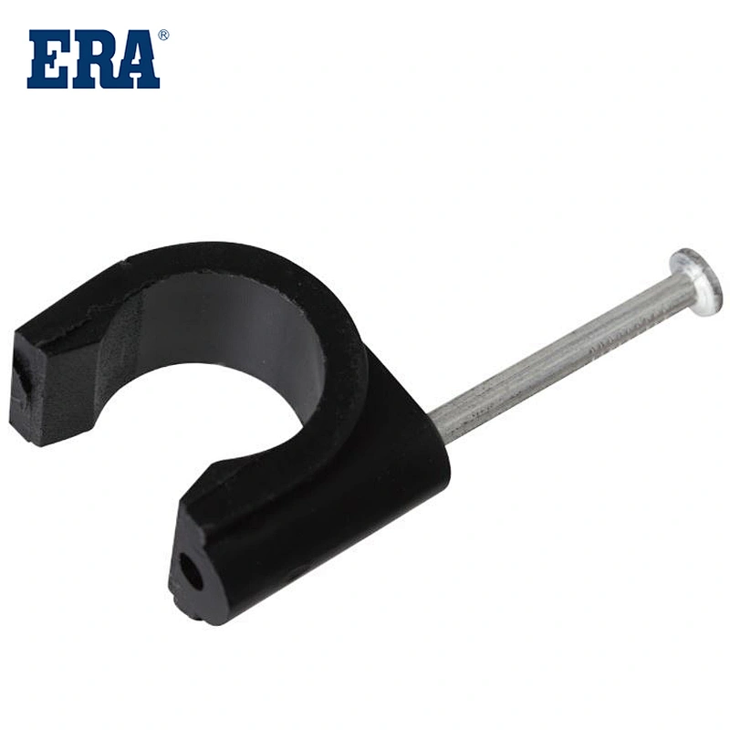 CLIP WITH NAIL , PVC-U , ERA - 公元管道（浙江）有限公司