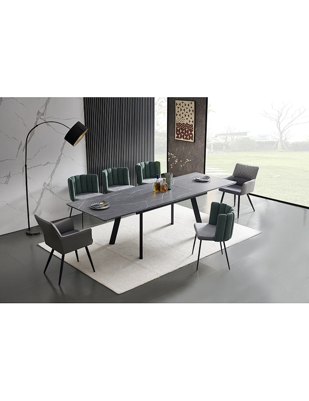 dining table extendable table MDF top