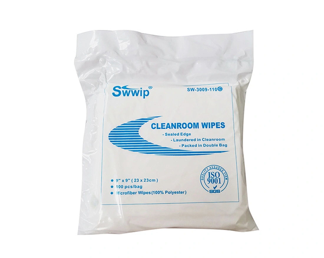 Microfiber class 1000 cleanroom wipes | 9inch wiper - Swwip