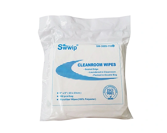 Microfiber class 1000 cleanroom wipes | 9inch wiper - Swwip