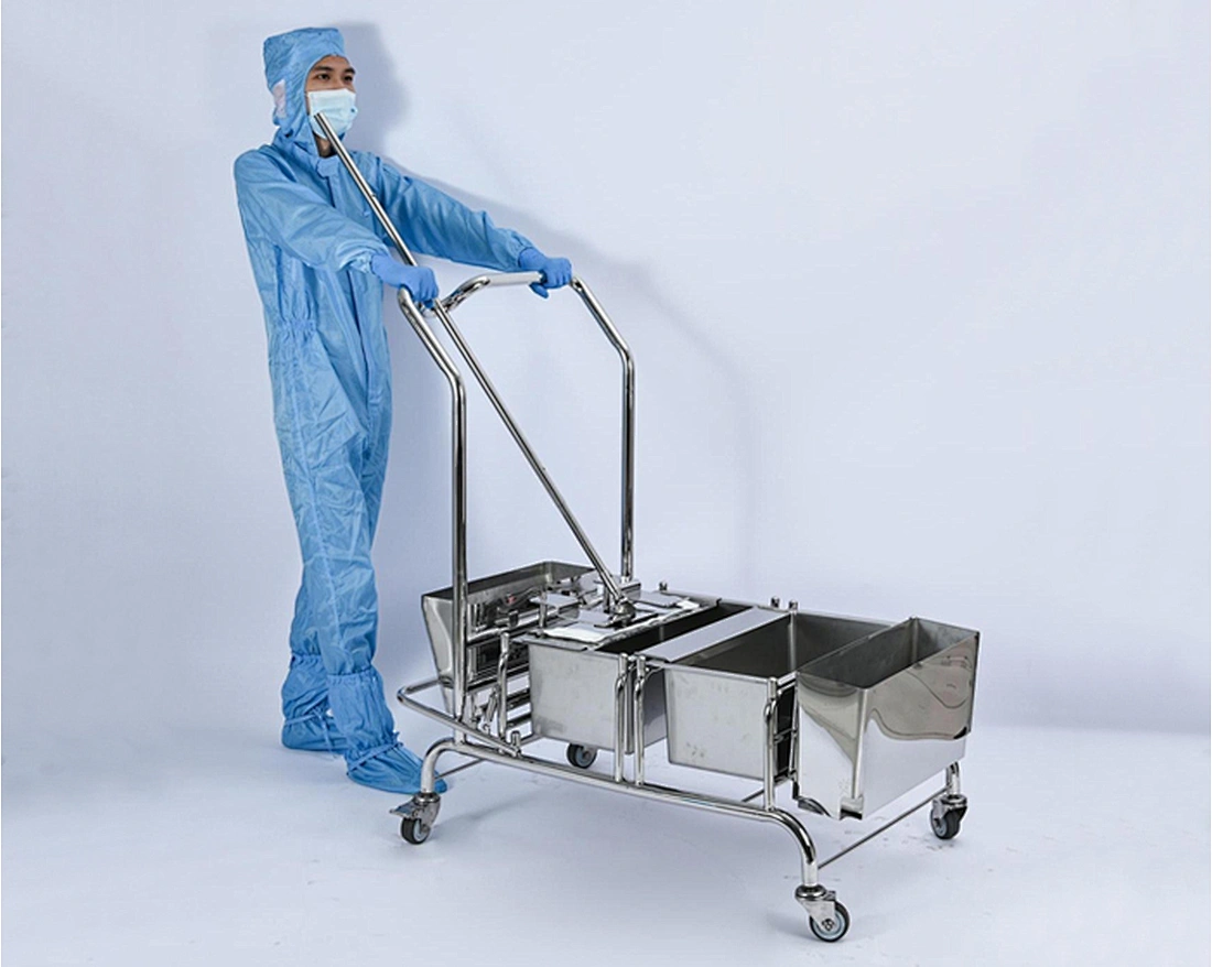 cleanroom mop bucket system | cleanroom mopping system