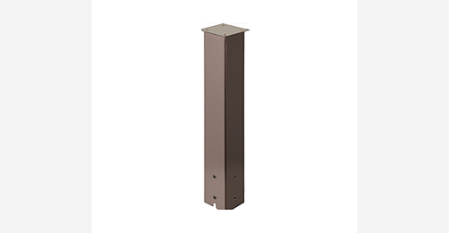 Custom Mailbox Steel Stand Post-custom metal mailbox post