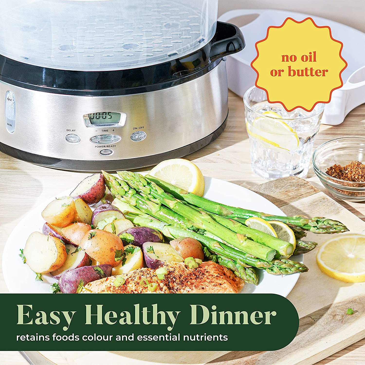 food steamer , digital food steamer , - Hiking Electric Appliance Co., Ltd.