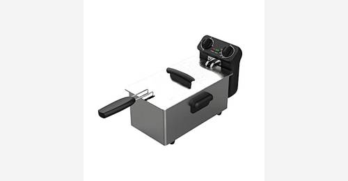 temperature timer 3l electric deep fryer with handle