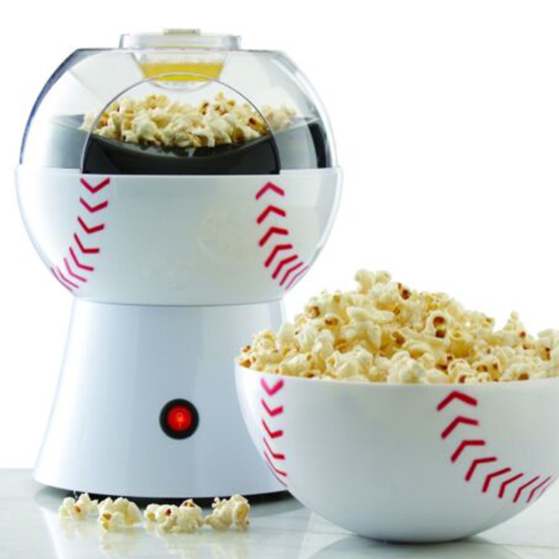 Baseball Popcorn Maker , Hot Air Popcorn Popper , - Hiking Electric ...