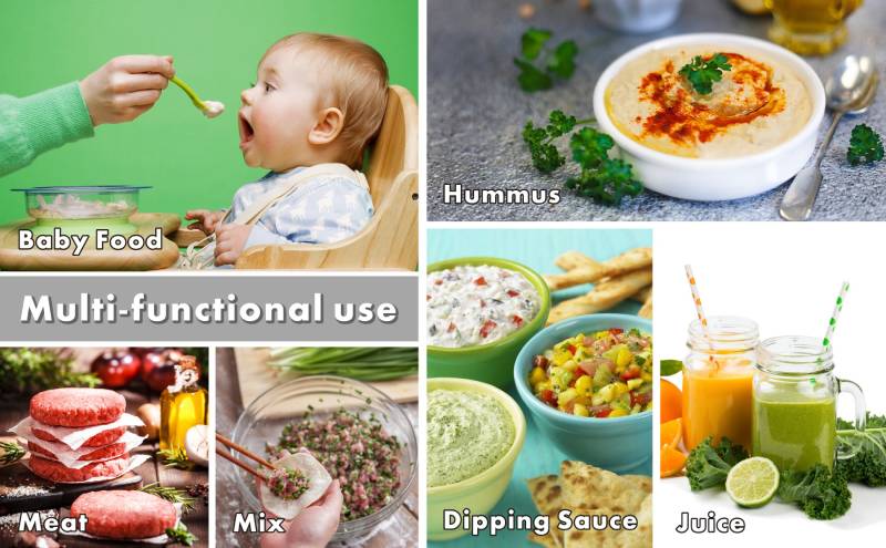 Kitchen OEM Customized 300W Motor Food Processor Chopper