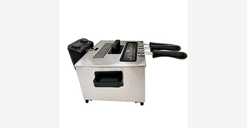 high efficient timer control 5l deep fryer with window