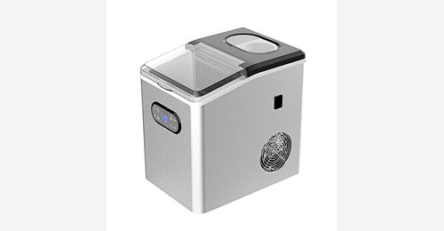 24pcs cube countertop ice making ice maker with led scream