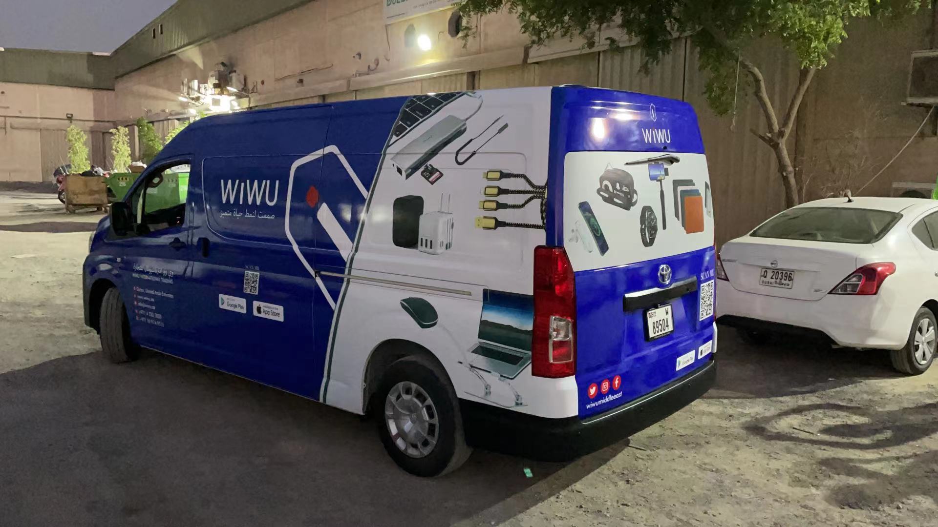 WiWU's custom delivery vehicle is starting to hit the road! - wiwu