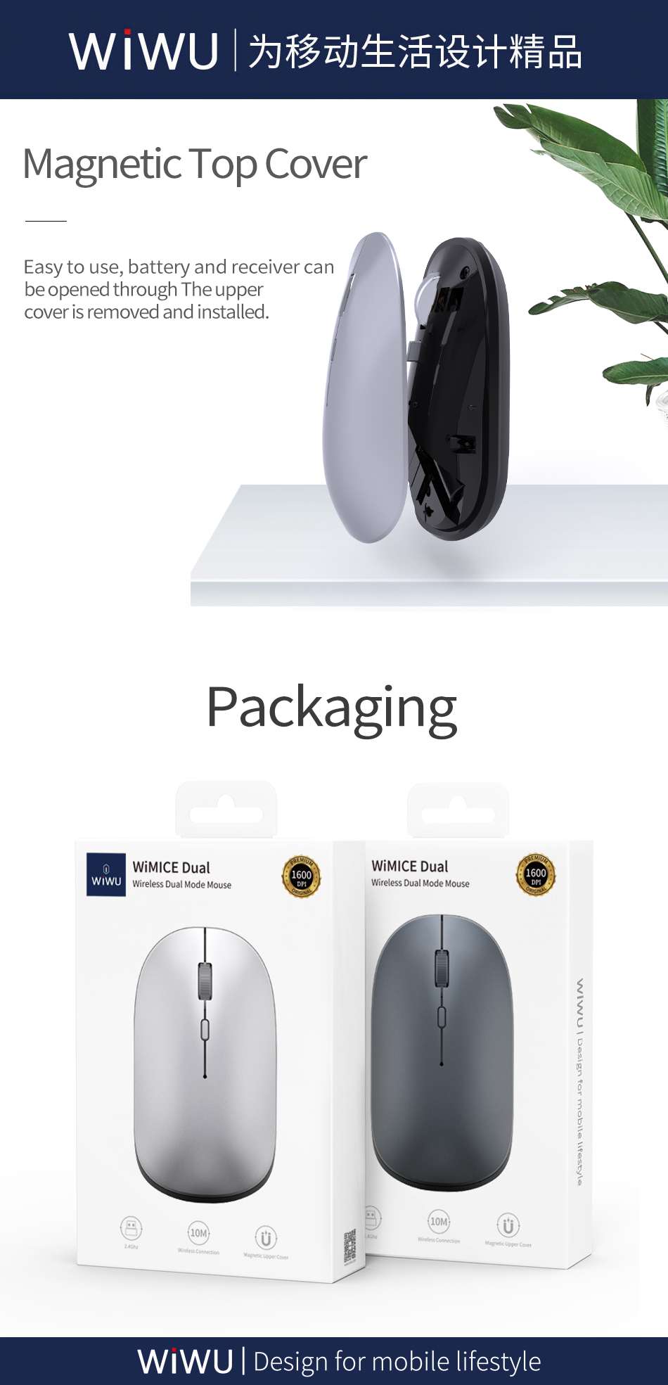 wireless mouse,premium wireless mouse,usb wireless mouse WiWU