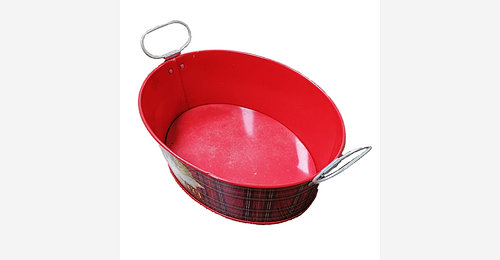 Baptism rite memorial bucket tin gift Baptistery of San Giovanni 金属桶
