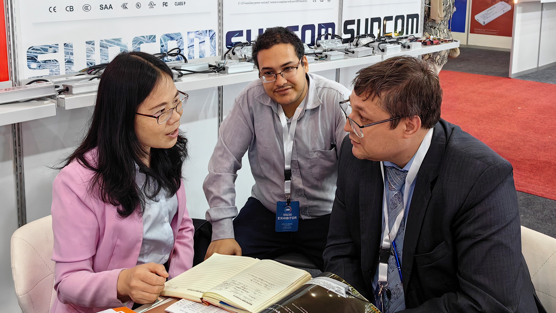 SUNCOM POWER | Exciting appearance at LED MIDDLE EAST EXPO 2023