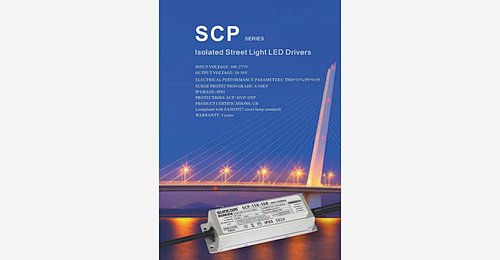 SCP Series Street lighting LED Drivers