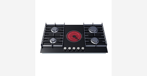 OEM ODM electrical appliances built-in 5 burners gas and ceramic ...
