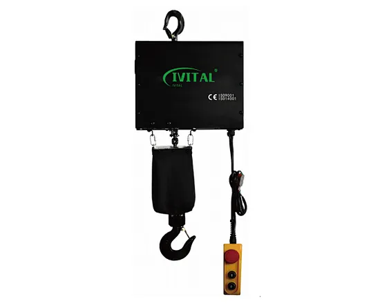 MICRO STAGE ELECTRIC CHAIN HOIST | Lightweight, Silent Lifting for 250 ...