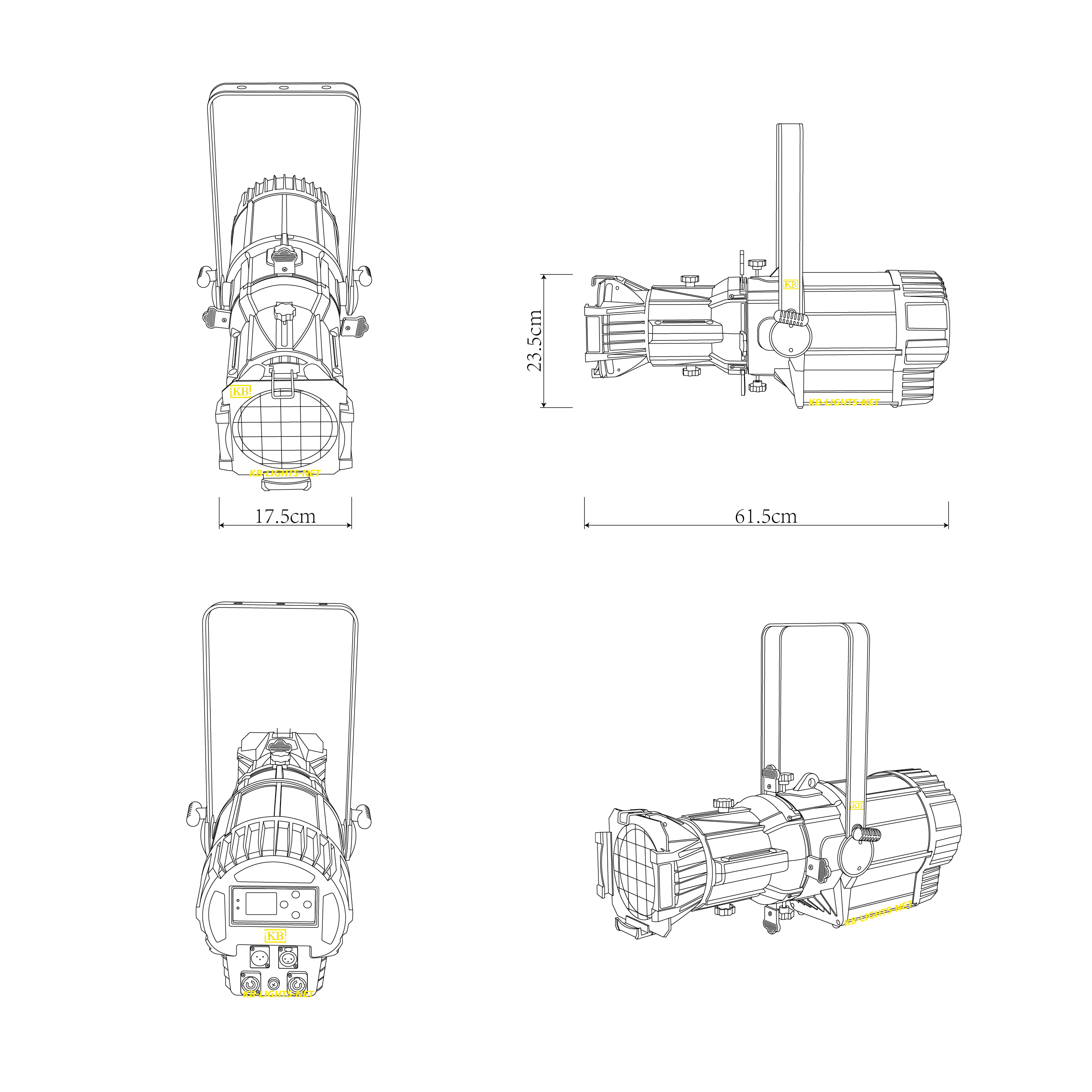 Top leko lights leko lights in 2024 OEM/ODM | KB lighting