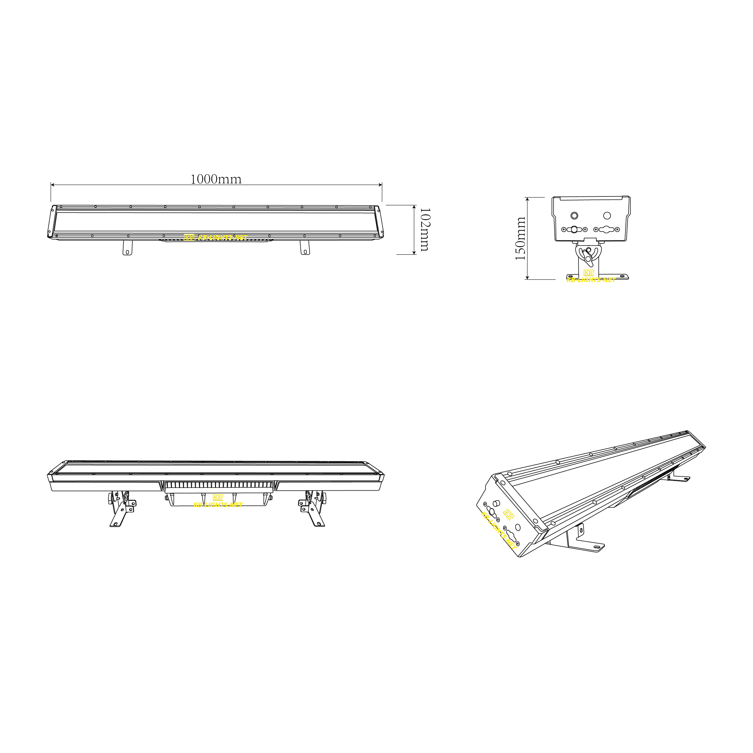 Best IP Strobe Wash Pixel Bar | OEM/ODM Manufacturer | KB Lighting