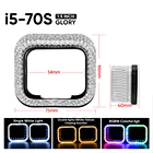 1.5 inches lens shrouds matrix LED lens halo