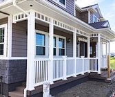 Yardsmart white pvc railing
