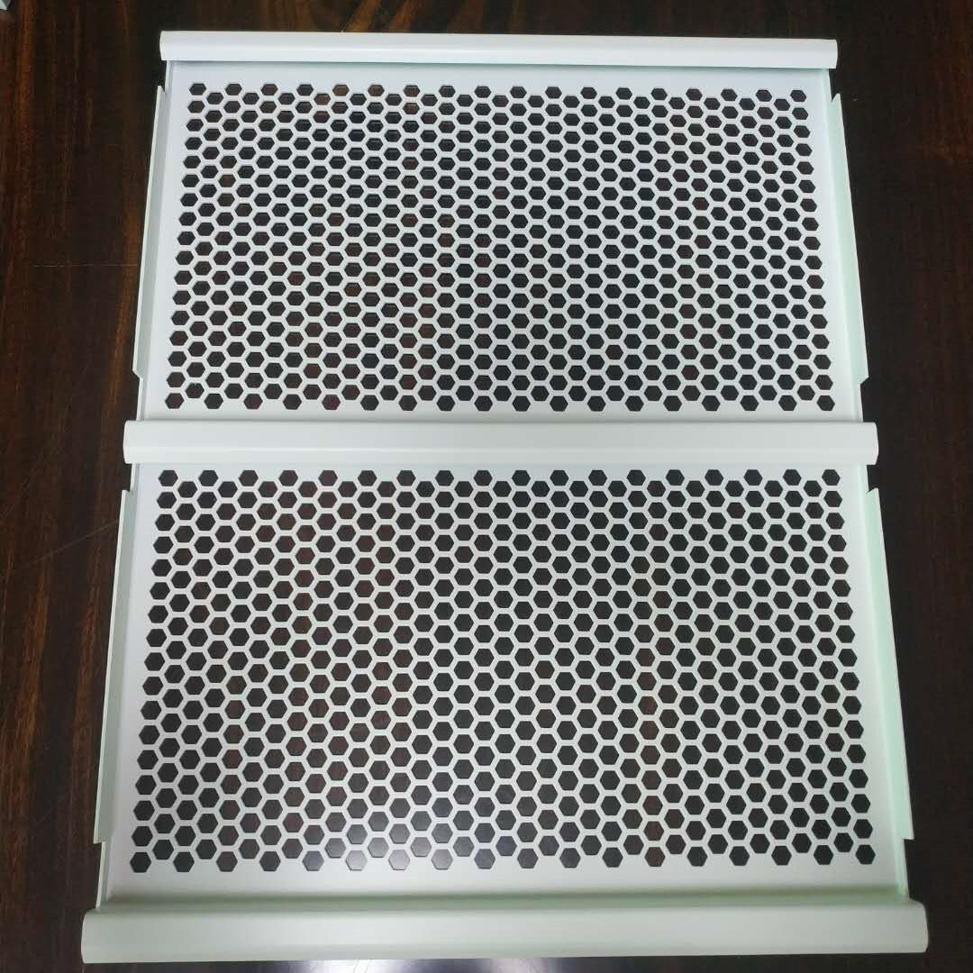 Powder coated perforated metal screen panels for ceiling system by ...