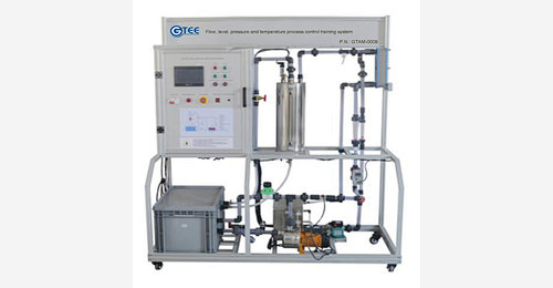 Flow level pressure and temperature process control training system ...