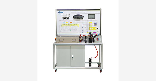Electric car drive motor training board