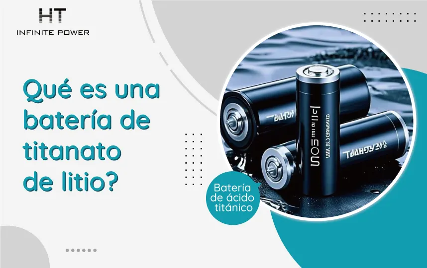 ¿Qué es una batería de titanato de litio?