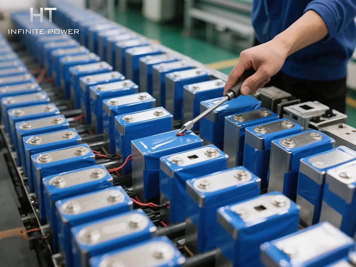 Why Is the Lithium Battery Covered With a Blue Film?
